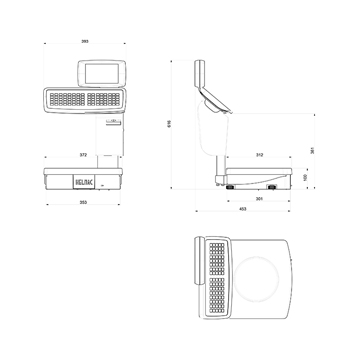 BALANCE ELECTRONIQUE GP1 « AP » ADVANCED PRINTER